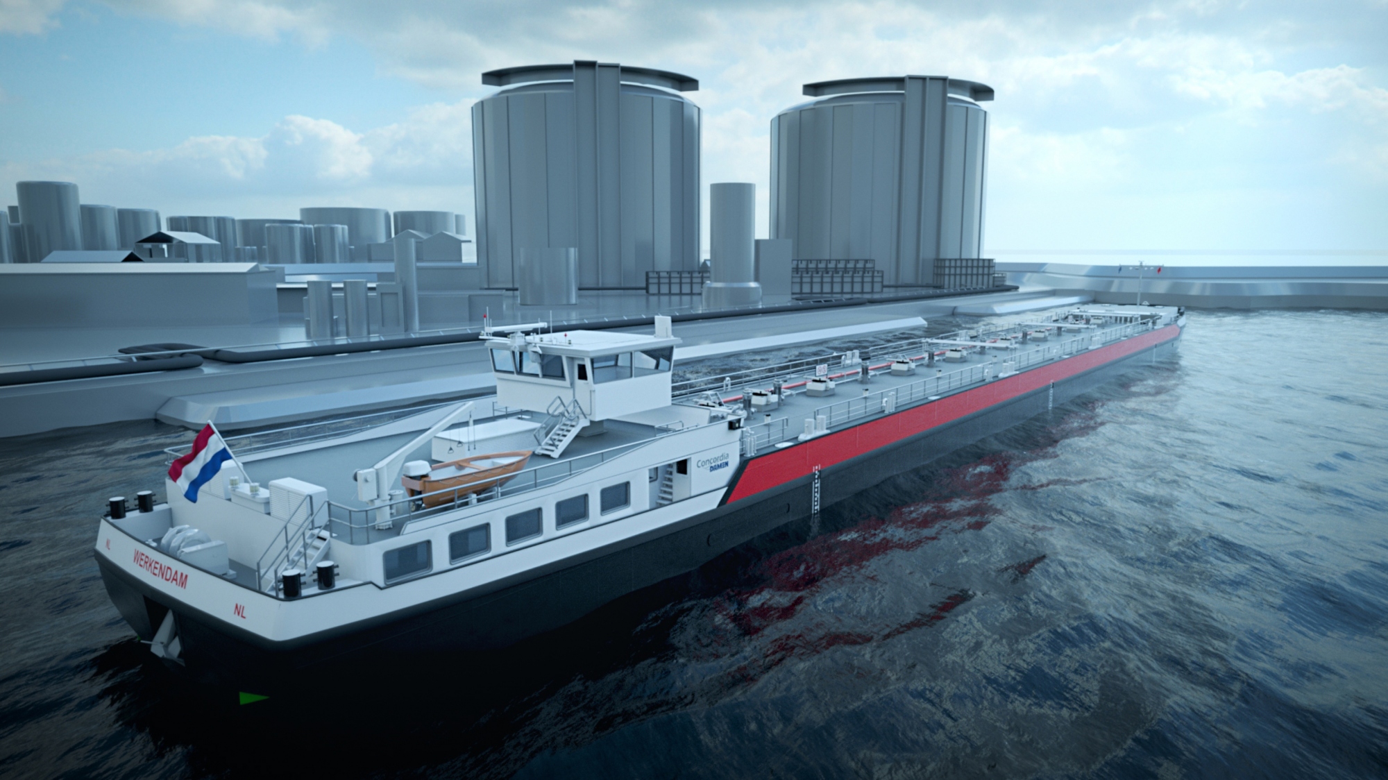 Concordia Damen receives 40 inland waterway barge order